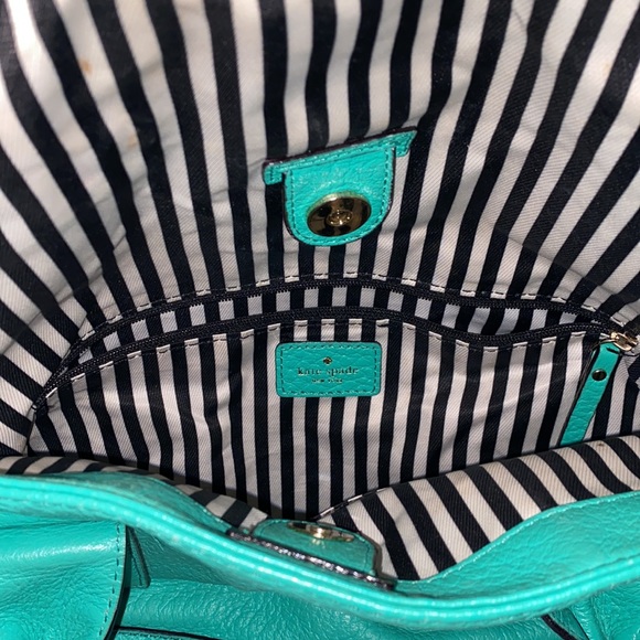 Bags | Kate Spade Turquoise Crossbody Satchel | Poshmark